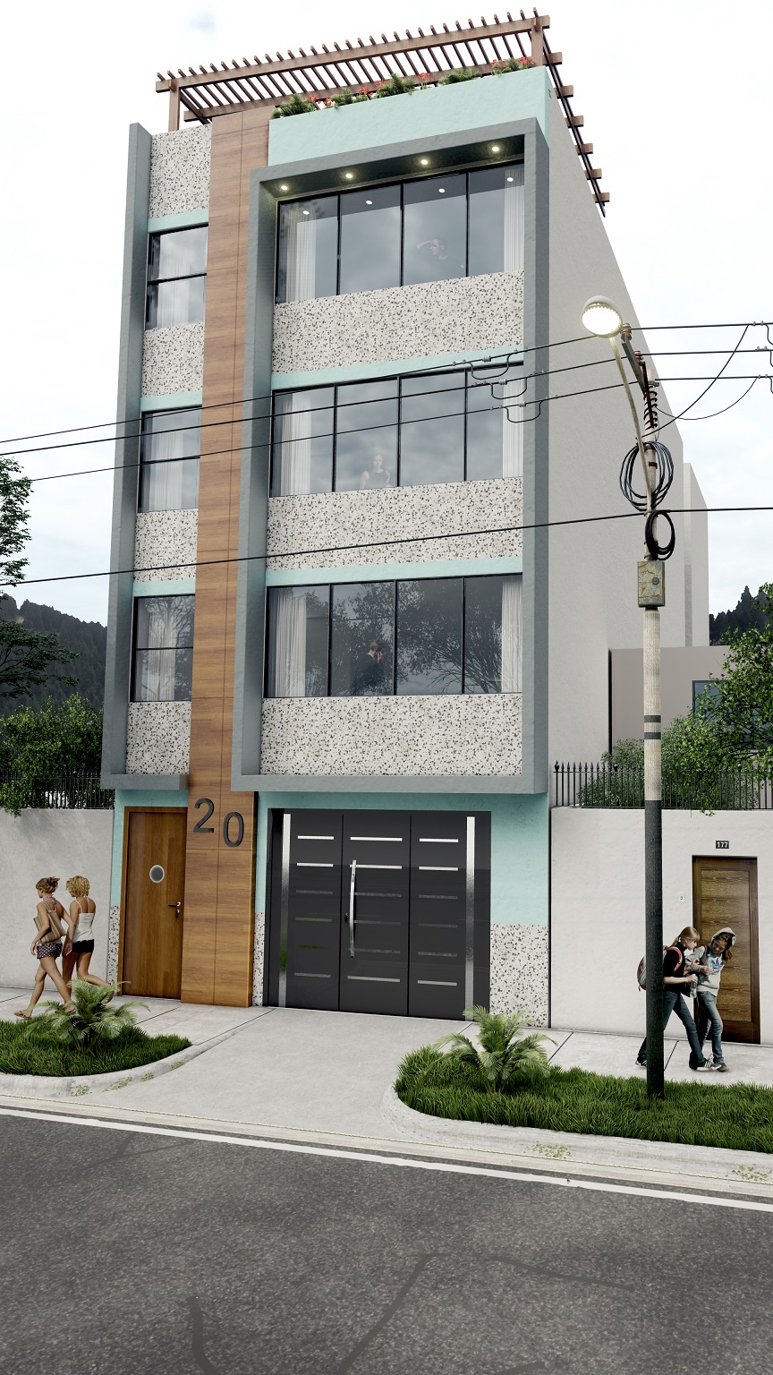 Multifamiliar Hades - Espacio y Función